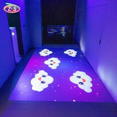 China Easy Move All-In-One Floor Station 3LCD Technology  Interactiv Projection Games for sale
