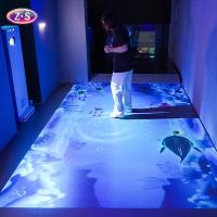China Interactive Floor Projector 4000 Lumens 1920x1200 for Retail Engagement Games for sale