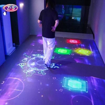 China Plug And Play Floor Display Games Interactive Projection For Trade Shows for sale