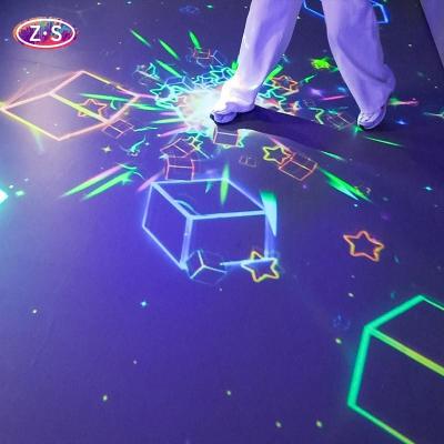 China Museums Interactive Floor Projector Game 80 Visual Themes 4000 Lumen for sale