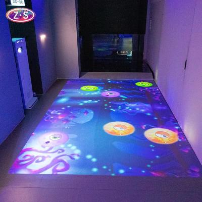 China Multi Scenario Interactive Floor Games 4000 Lumens Interactive Projection System for sale