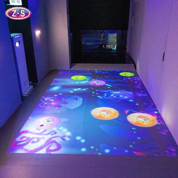 Quality Multi Scenario Interactive Floor Games 4000 Lumens Interactive Projection System for sale