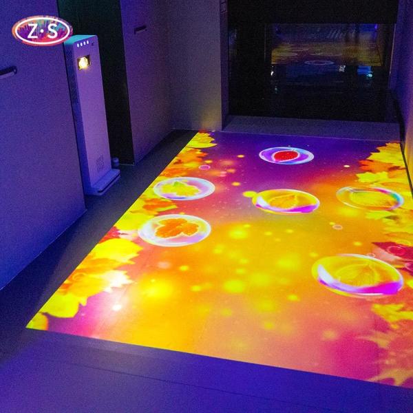 Quality 1920x1200 Floor Projector Game System Multi Players Interactive Floor Display for sale
