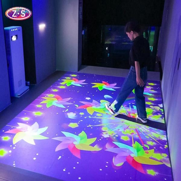 Quality Multi Scenario Interactive Floor Games 4000 Lumens Interactive Projection System for sale