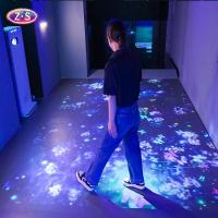 China All In One Interactive Floor Projector 4000 Lumens 1920x1200 Multi User Real Time Feedback for sale