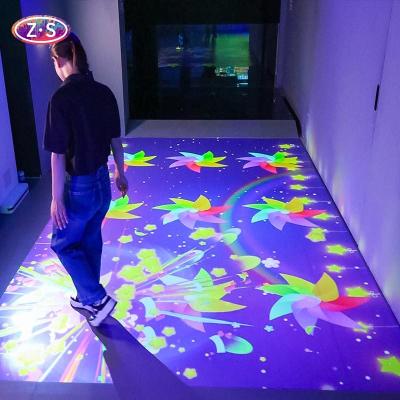 China 1920x1200 Floor Projector Game System Multi Players Interactive Floor Display for sale