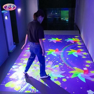 China 4000 Lumens 1920*1200 Interactive Floor System Real Time For Leisure Centers for sale