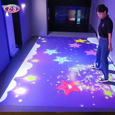 China Easy Move All-In-One Floor Station 3LCD Technology  Interactiv Projection Games for sale