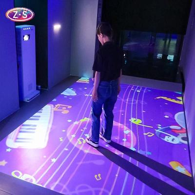 China Multiplayer Immersive Experience Floor Game Easy Installation Portable For Trade Fairs for sale