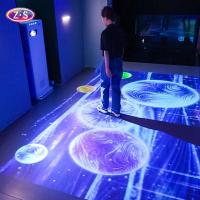 China All in One Interactive Floor Projector 80 Scenes 4000 Lumens Portable Plug and Play for sale