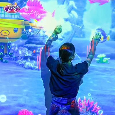 China Interactive Live Painting Projection Game System 10 Scenes Augmented Reality Drawing for sale