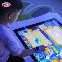 China Interactive Coloring Wall with Real-Time Recognition System for Kids Play Areas for sale