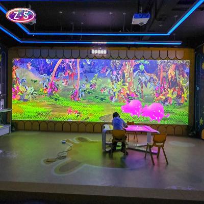 Китай Многоканальный бесшовный дисплей больших сцен, интерактивные настенные игры, оживляющие рисунки продается