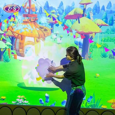China Immersive AR Art Experience Magic Wall Drawing Projection Interactive Painting Games for sale