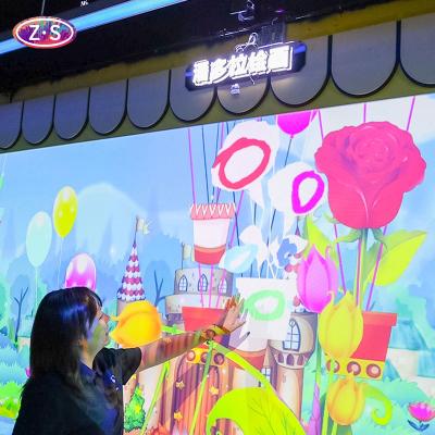 Cina 10 Giochi di Disegno Vivo Giochi da Muro Interattivi Esperienza Artistica 3D Interattiva in vendita