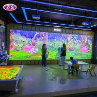 China Interactive AR Drawing Games System Dynamic Wall Display 3D Projection 1080p for sale