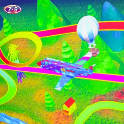 중국 그림이 살아있는 인터랙티브 벽 게임, 2D 그림에서 애니메이션 3D 캐릭터 판매용