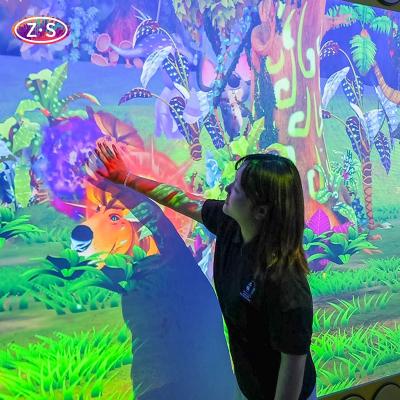 China 3800LM Interactive Painting Wall Multiplayer AR Interactive Games Projection for sale