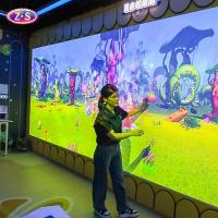 China Multiple Themed Scenes AR Drawing Projection System 1080p DLP for Indoor Digital Attractions for sale