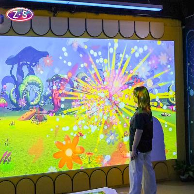 China 3D Visualization Interactive Digital Painting Multi Sensory Interactive Projector Games for sale
