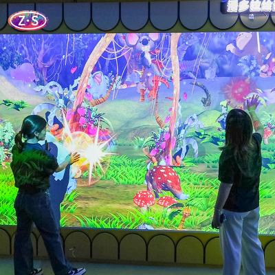 China Digital Painting MultiTouch Surface Interactive Display Games For Tech Showcases for sale