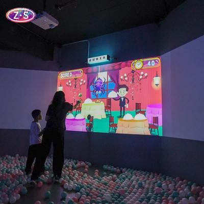 China Interactive Throw Wall Game DLP 3D Effects Interactive Wall Projection for sale