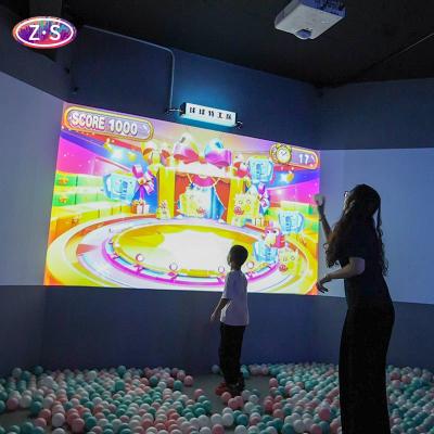 China Magic Interactive Wall Projection Games Dynamic Immersive Ball-throwing Display for sale