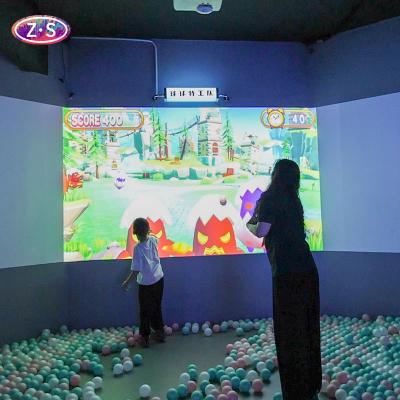 China Laser 3D Interactive Wall  Games Projection System With Long-lasting Light Source for sale
