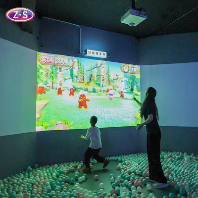 China Vibrant 3D Interactive Ball-Throwing Wall Game With Different Difficulty Levels for sale