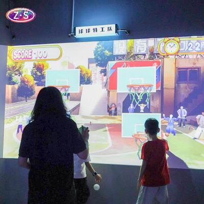 China Laser 3D Interactive Wall  Games Projection System With Long-lasting Light Source for sale