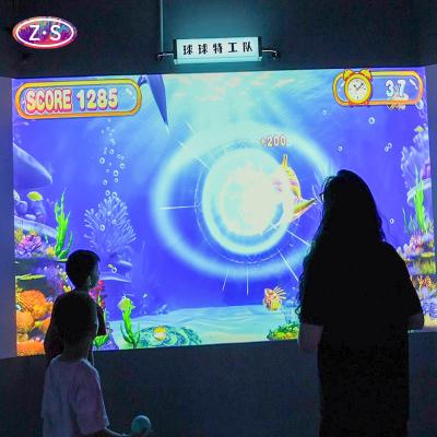 China Remote Control Operation Interactive Wall Games Laser Source For Promotion Events for sale