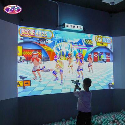China Laser 3D Interactive Wall  Games Projection System With Long-lasting Light Source for sale