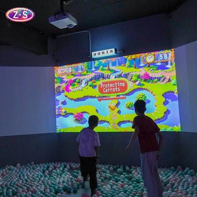 China Vibrant Interactive Wall Projection With Double Interactive Effects Leisure Activities for sale