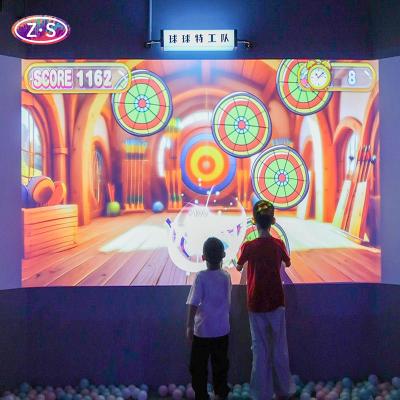 China Multi Ball Fun Interactive Wall 3D Quality Projection Game For Group Entertainment for sale