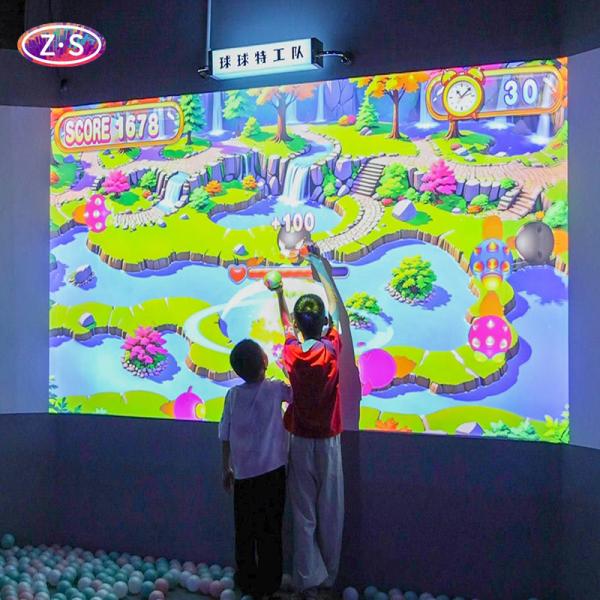 Quality Multi Ball Projection Game Tank Battle Theme Commercial Districts Attraction for sale