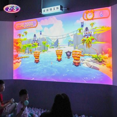 China 3D Visual Interactive Wall Projection With Diverse Game Themes  For  Hotels for sale