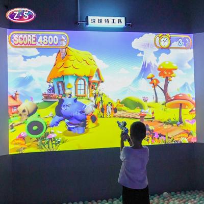 China 3800 Lumens Dynamic Projector Interactive Wall Games For Entertainment for sale