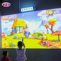 Quality Real Time Scoring Interactive Wall Projection System HD Resolution For Kids for sale
