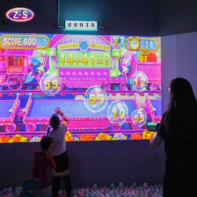 China High-Lumen 3D Interactive Projection Fun Interactive Wall With Game Variations for sale