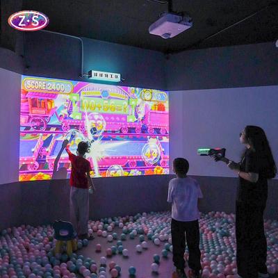 China Multi Game Interactive Wall Projection Short Throw Projector High Traffic for sale