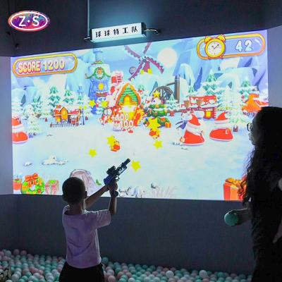 China 30 Games Interactive Wall Projection Multiplayer 3m*2.2m Projection Games for sale