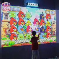 China Interactive Wall Projection Gaming System with 30+ Games, 3800-Lumen Laser Projector, and 3m×2.2m Play Area for sale
