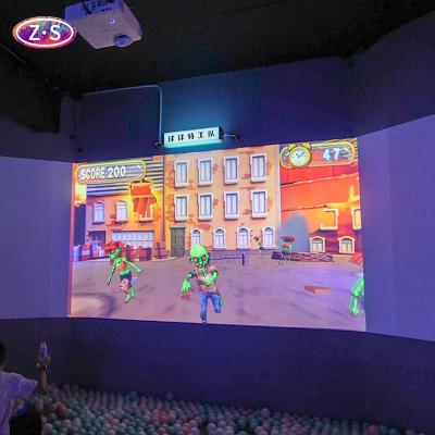 China 3D Interactive Wall Projection Game Laser Projector Games On Wall for sale