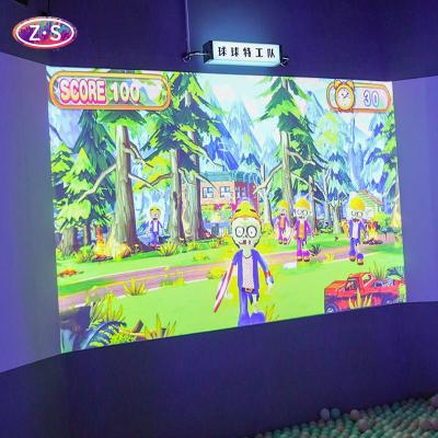 China 30 Games Interactive Wall Projection Multiplayer 3m*2.2m Projection Games for sale