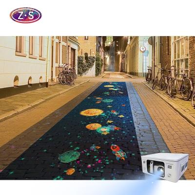 China 80 Scenes Floor Interactive Projection 1024*768 Ground Projector Games Immersive for sale