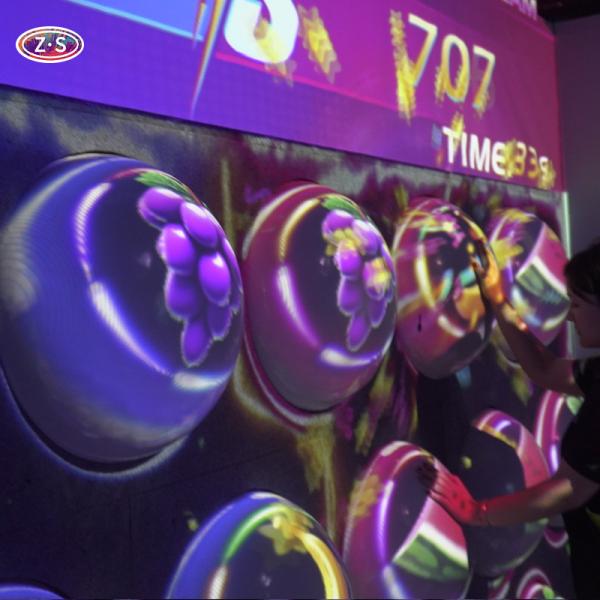 Quality HD Graphics Interactive Projection Ball PK Games Laser Precision Motion Tracking for sale