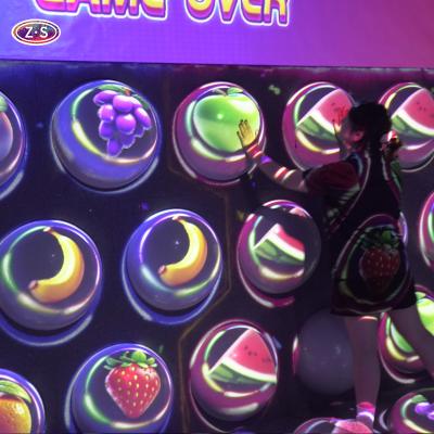China 3800 Lumens Interactive Ball Game 48pcs Balls Floor Interactive Games for sale