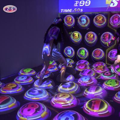China Step Scoring Interactive Ball Games Projection Laser Source For Shopping Malls for sale