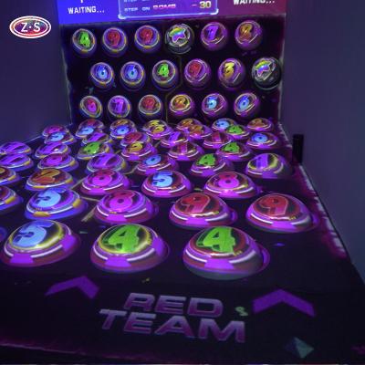 China 48pcs Ball Floor Projection Games Jump Freely AR Interactive Playground Games for sale
