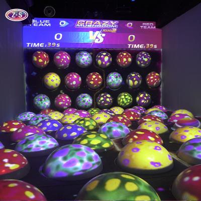 China Playground Interactive Ball Games 18pcs Ball Wall Interactive Games for sale